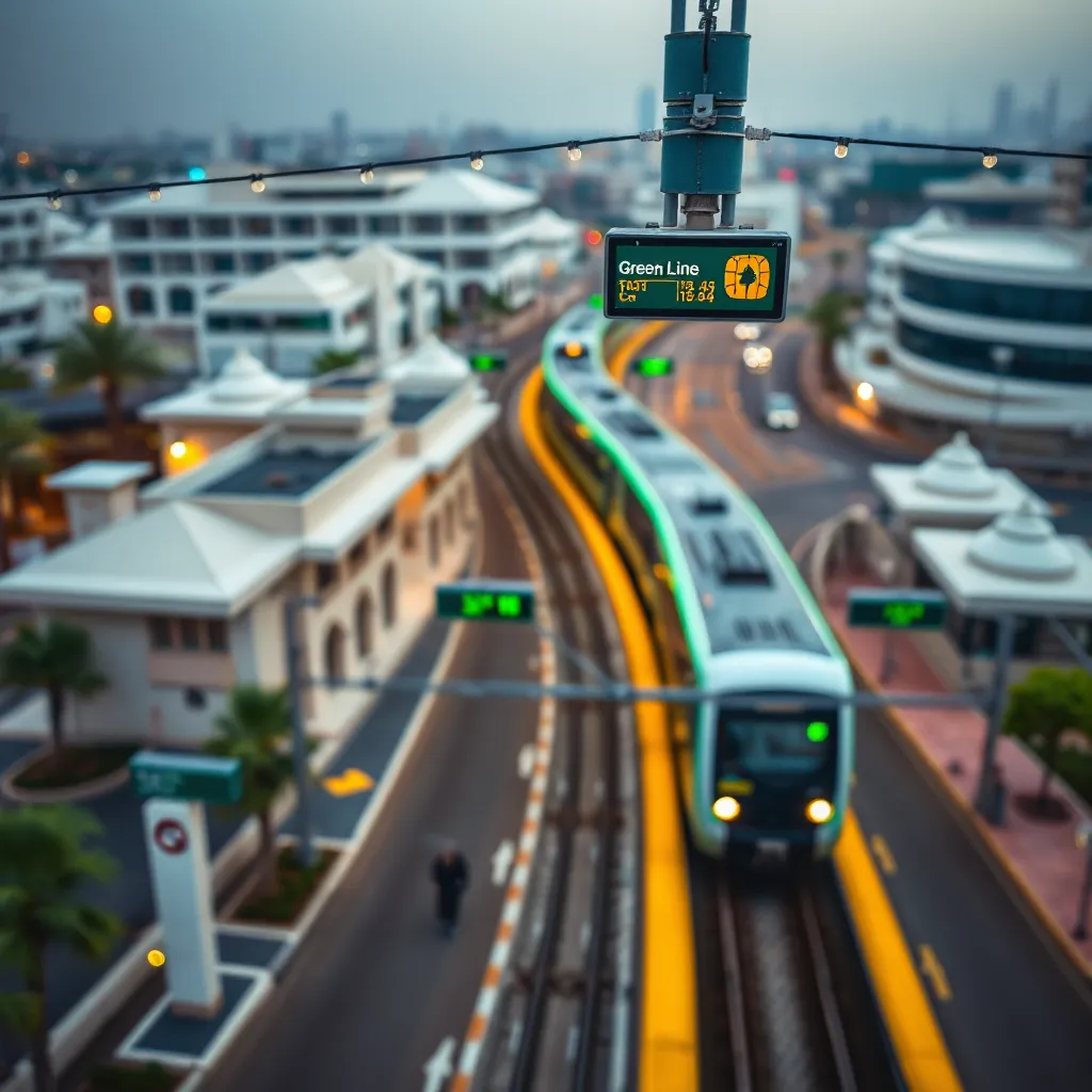 Explore the Dubai Metro Green Line Stations Features
