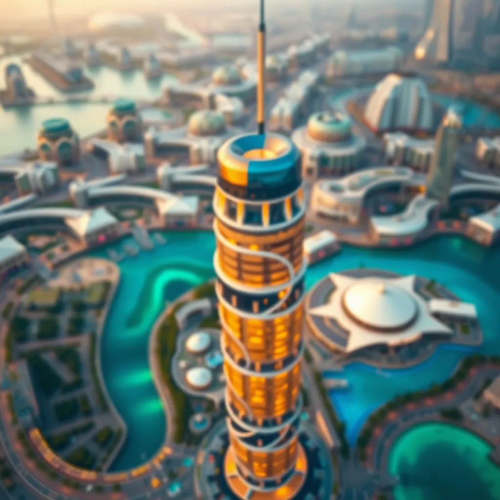 Exploring the Jewel Tower of Dubai's Architectural Impact
