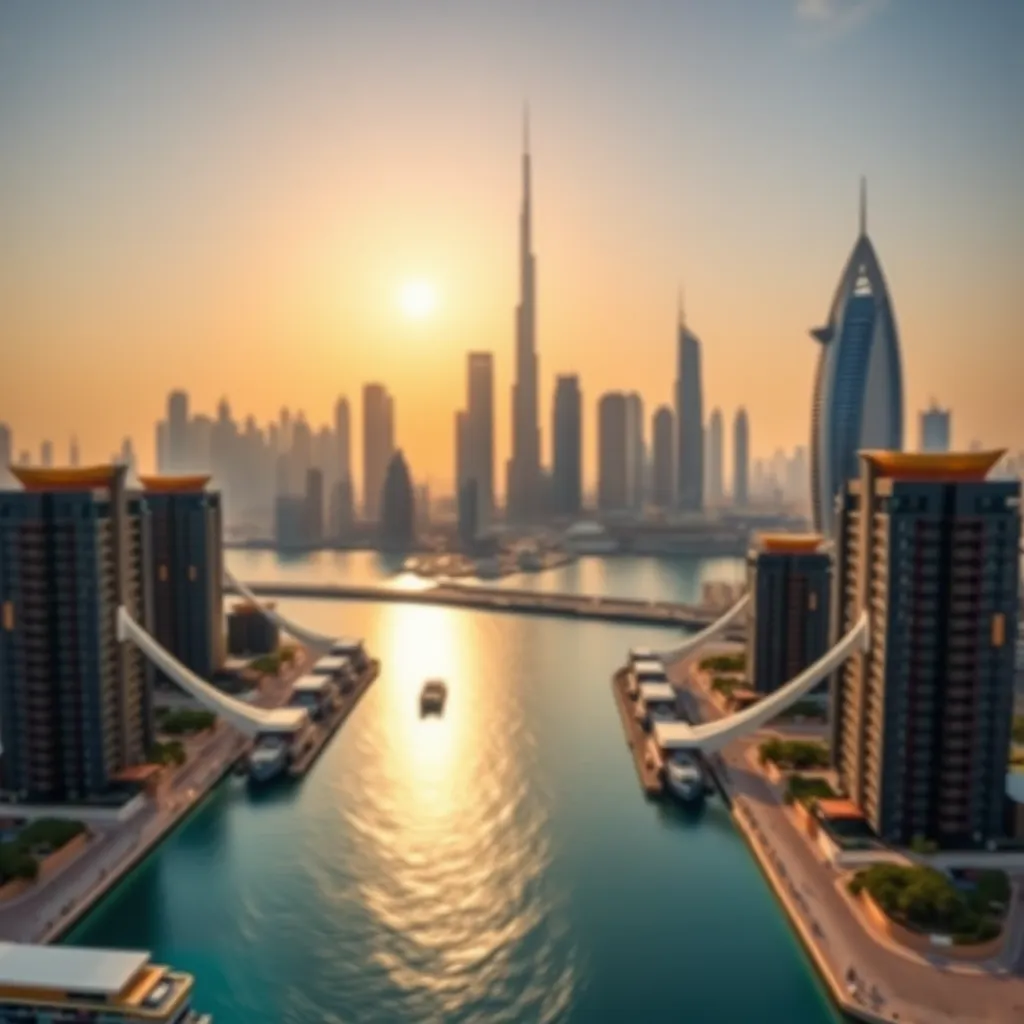 Exploring the Views from Wasl Port Building in Dubai